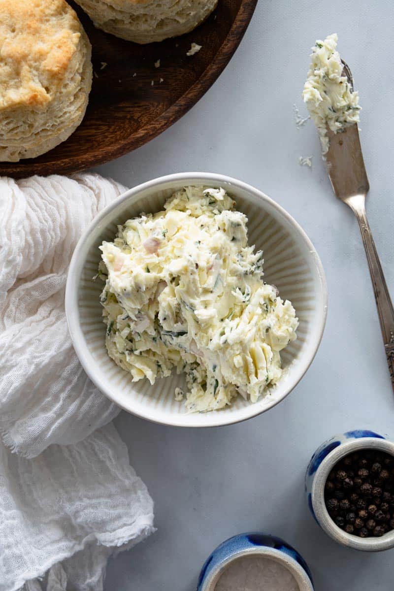 Compound Butter with Rosemary and Garlic - This Jess