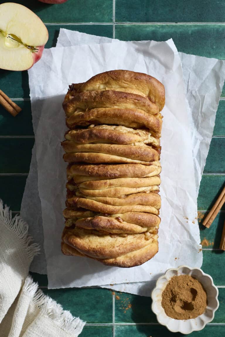 Sourdough Discard Apple Pull Apart Bread - This Jess Cooks